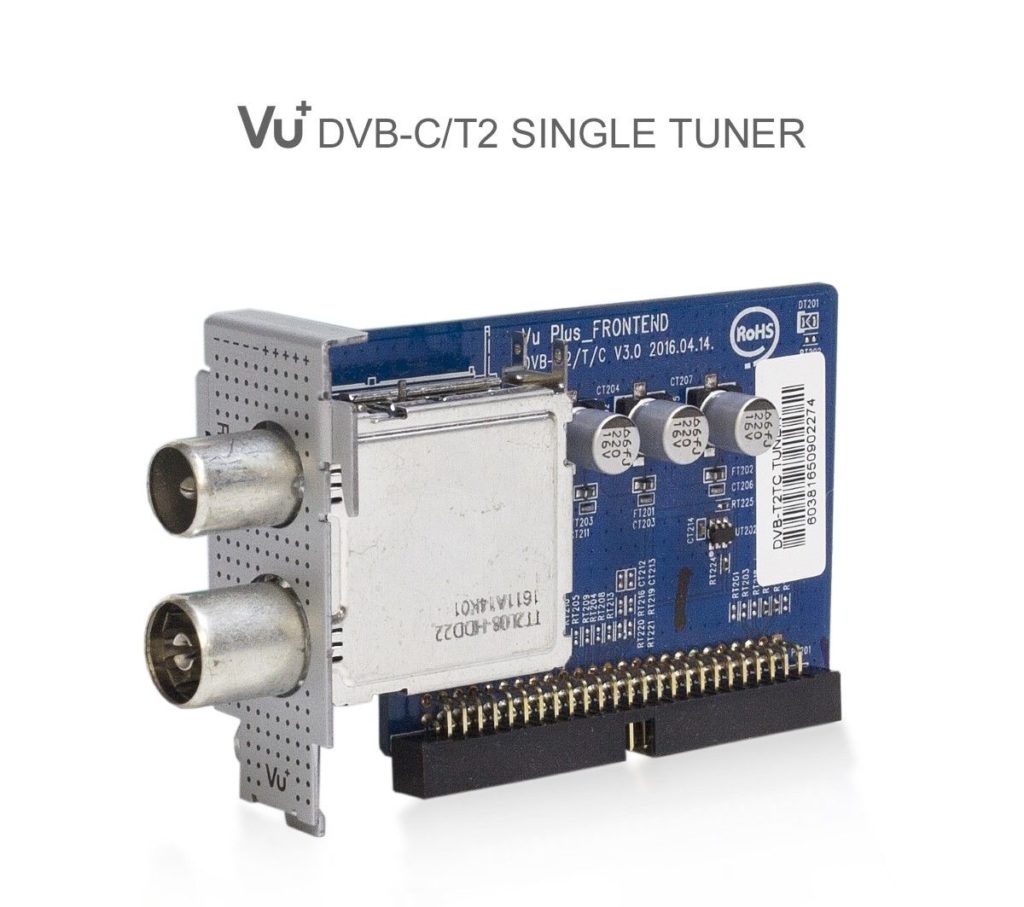 VU+ DVB-C/T2 Tuner Uno / Ultimo / Duo² / Solo SE V1 / V2 / Solo 4K ...